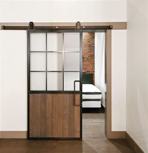 Beautiful Frosted Glass Barn Door Design And Style Guide