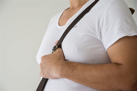 Flat Chest Puffy Nipples