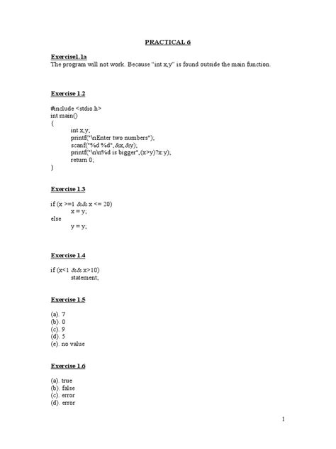 practical 6 10 pdf integer computer science computer engineering