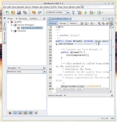 netbeans gui editor how to create a form with jscrollpane top level my xxx hot girl