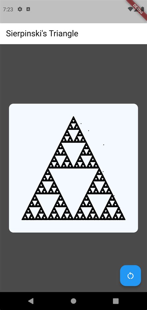 github dev arctik flutter sierpinski triangle creating sierpinski s triangle using dot