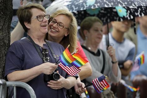 Gay Rights Activists Gather On Independence Day To Mark Landmark 1965 Demonstration Orange