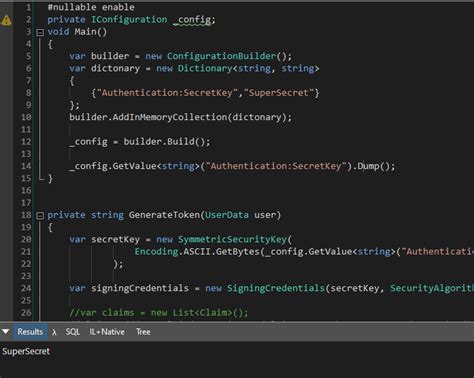 C How To Simulate ConfigurationManager In LINQPad Stack Overflow