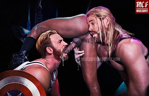 Post 5236190 Avengers Captainamerica Chrisevans Chrishemsworth Fakes Marvel Steverogers