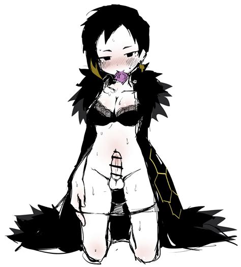 Rule 34 1futa 2021 Balls Bar Censor Binah Black Hair Bottomless Breasts Censored Clothed