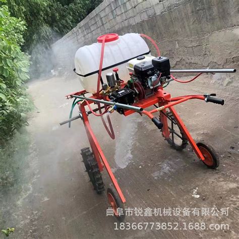 玉米地手扶自走式打药机汽油动力多功能喷药机小麦农药喷洒机 阿里巴巴