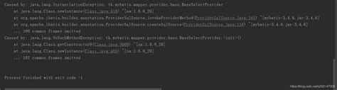mybatis报错org mybatis spring mybatissystemexception nested exception is org apache ibatis