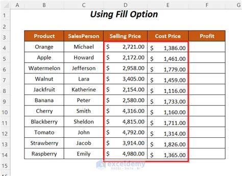 How To Copy A Formula In Excel Without Dragging 10 Methods ExcelDemy