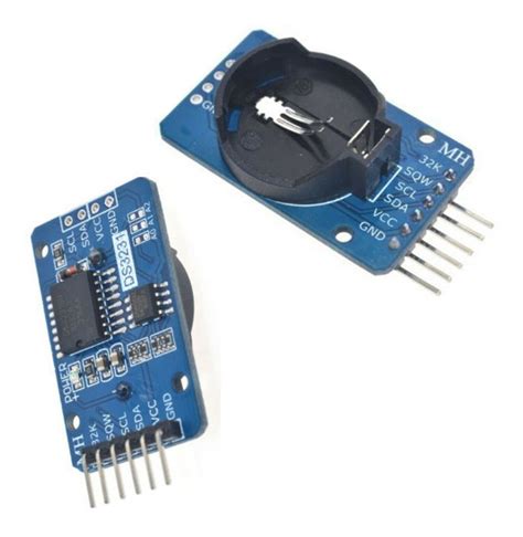 módulo arduino rtc reloj tiempo real i2c ds3231 at24c32 mercadolibre