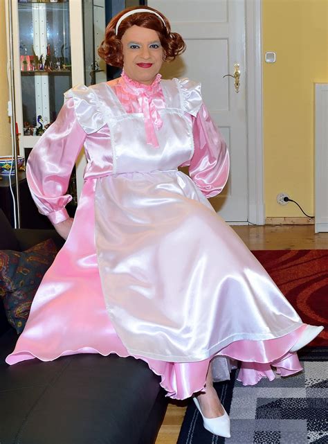 Feminized Husband Sissy Maids Maid Uniform Femdom Satin Dresses Nbkomputer