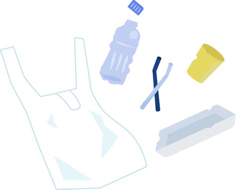 プラスチックごみのイラスト 無料イラスト素材のillalet