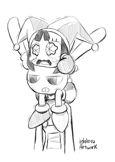 Pomni And Jax The Amazing Digital Circus Drawn By Idolnya Danbooru