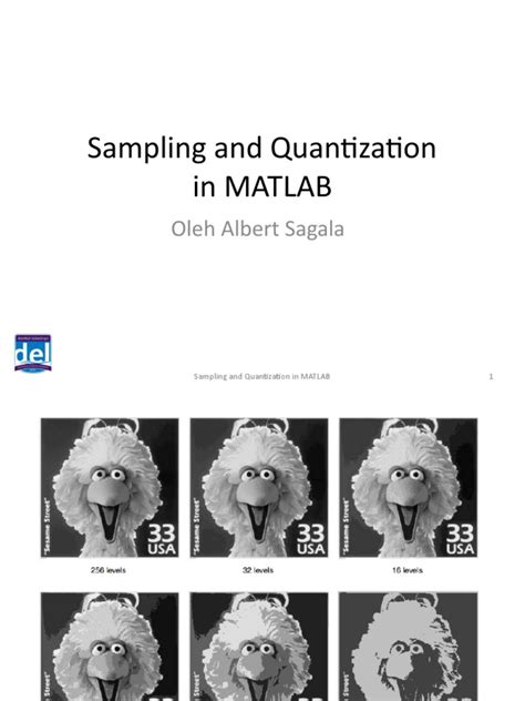 sampling and quantization in matlab oleh albert sagala pdf sampling signal processing