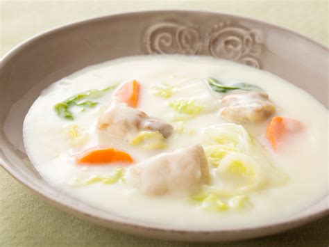 鶏肉と白菜のクリームシチューレシピエスビー食品株式会社
