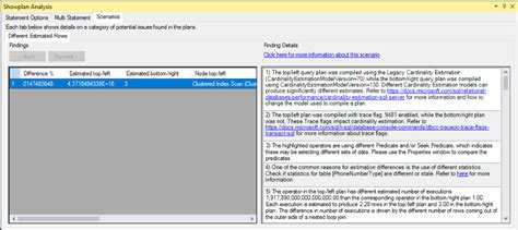 compare execution plans sql server microsoft learn