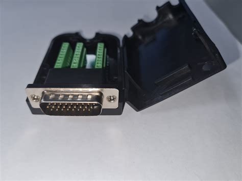 Adaptador Macho Db26 D Sub Terminal C Clema Conector Case Con Carcasa