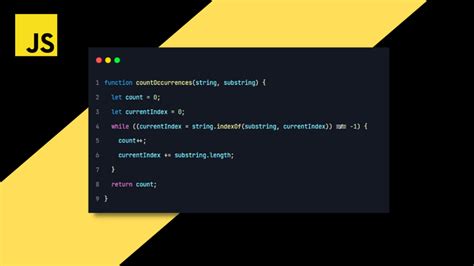 How To Count Occurrences Of A Substring In A String In Javascript Codeymaze