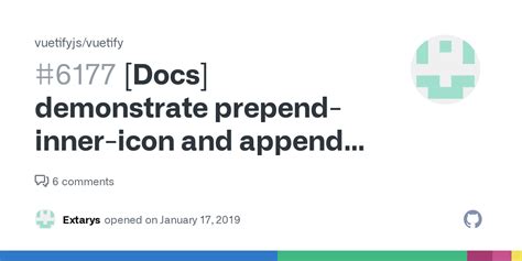 Docs Demonstrate Prepend Inner Icon And Append Outer Icon Issue