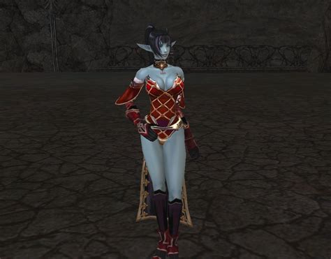 Lineage 2 Dark Elf Female By Brownfinger On Deviantart