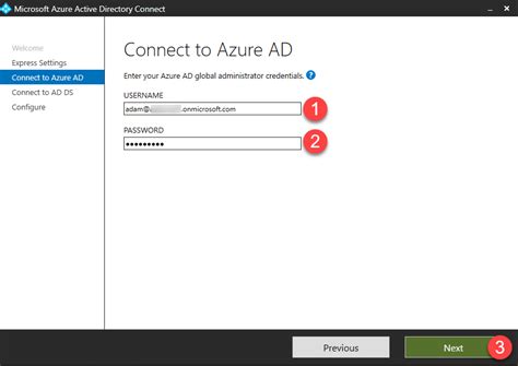 how to install and configure azure ad connect