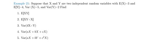 solved suppose that x and y are two independent random variables with 1 answer