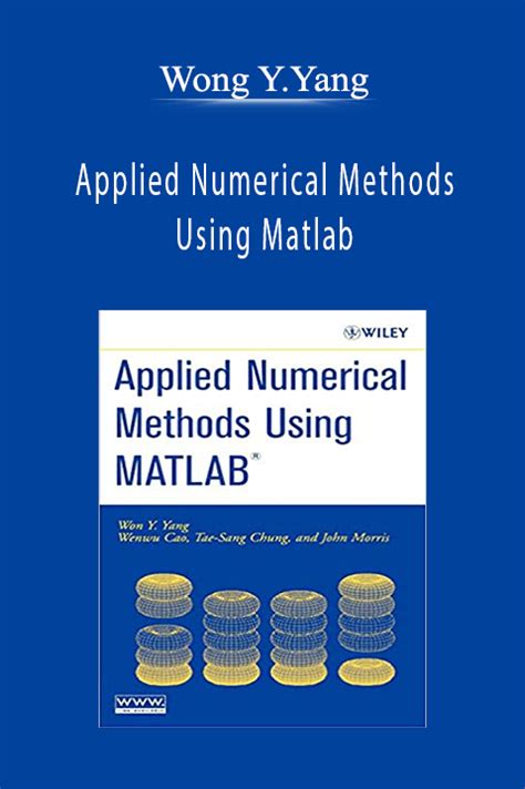 wong y yang applied numerical methods using matlab