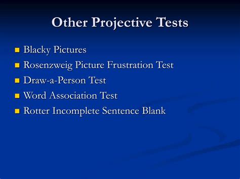 ppt projective personality tests powerpoint presentation free download id 3911943