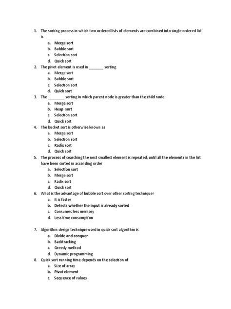 sorting pdf discrete mathematics algorithms and data structures
