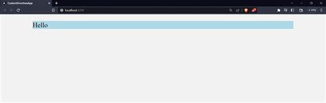 how to build custom directives in angular