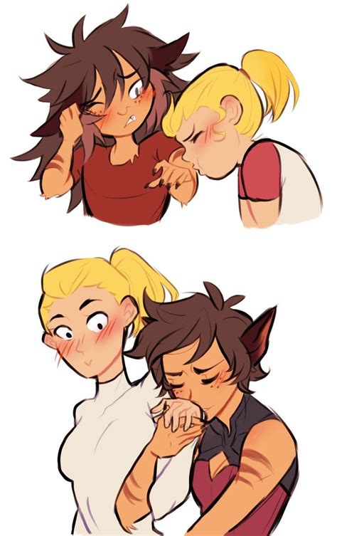 Kiss Catradora She Ra She Ra Princess Of Power Princess Of Power