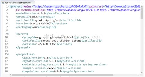 spring boot maven mybatis mysql spring mvc快速搭建java web项目最简单的入门实例 代码 最代码