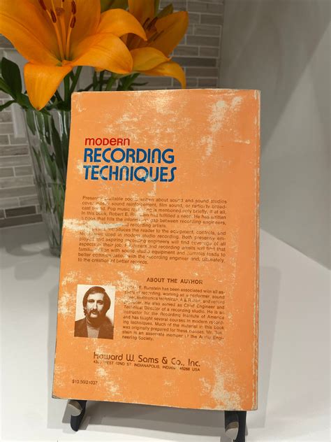 Vintage Modern Recording Techniques By Robert Runstein Etsy