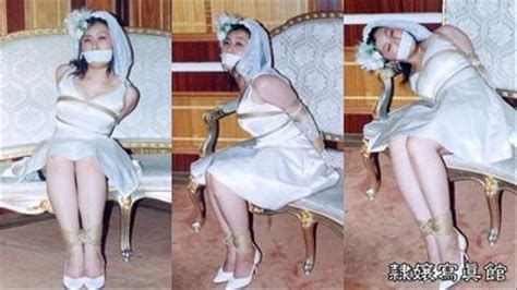 Hisoka Kazuki Wedding Bondage Bound And Tapegagged Bondage Japan Reijoh Shashinkan