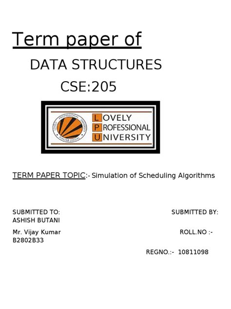 simulation of scheduling algorithms pdf scheduling computing process computing