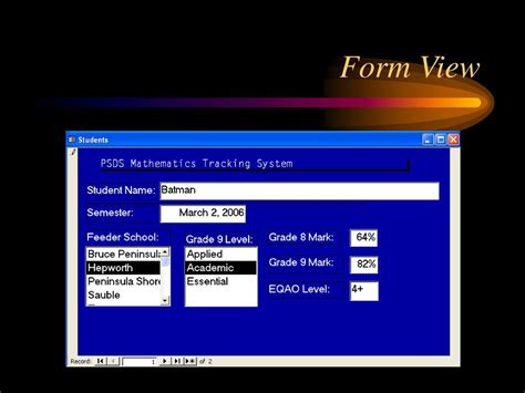 creating a database microsoft access ppt download