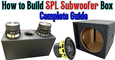 How To Build Subwoofer Box With Loudest Design 2024