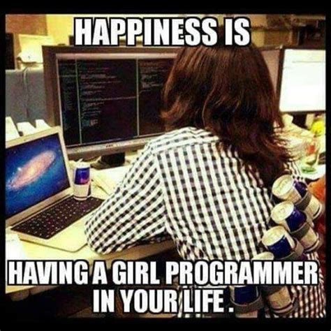 a joke about geek girls coder jokes programmer humor girl programmers programming humor