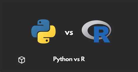 python vs r what is the difference
