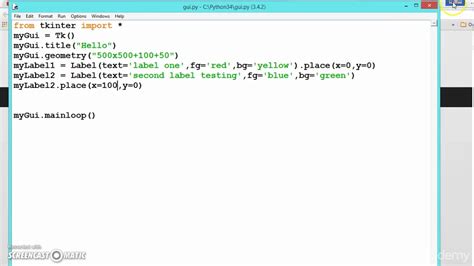 Grid And Place To Change Label Position In Python YouTube