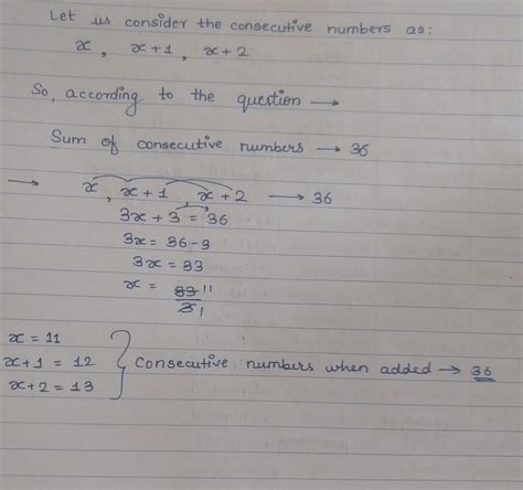 the sum of 3 consecutive odd numbers are 36 find the numbers