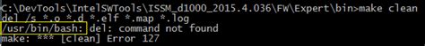 Windows Makefile Error Make E 2 The System Cannot Find The File