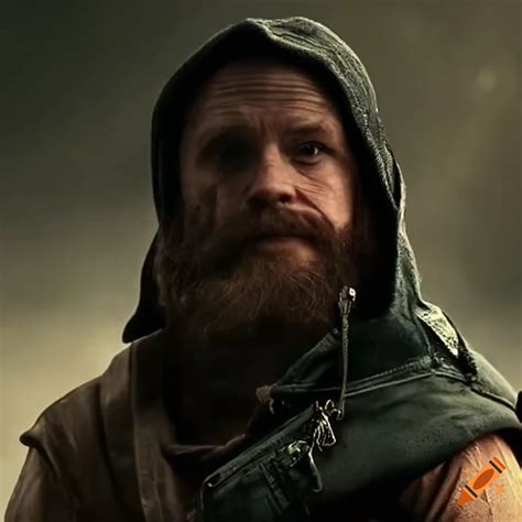 Post Apocalyptic Wanderer With A Backpack On Craiyon