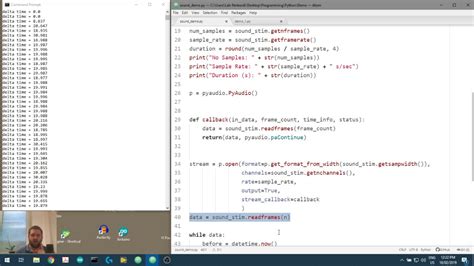using psychopy and python for sound experiments video 3 non blocking sound presentation youtube