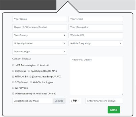 Contact Form 7 Radio And Checkbox In Bootstrap 4 Style