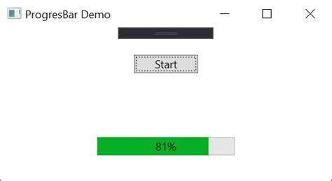 progressbar control in wpf web based