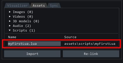 Lua Scripting LightAct