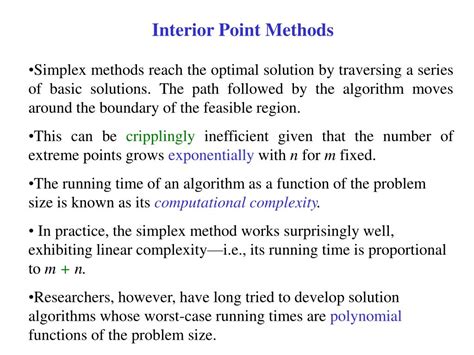 ppt chapter 4 sensitivity analysis duality and interior point methods powerpoint presentation