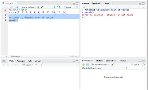 How To Fix In R Object Not Found