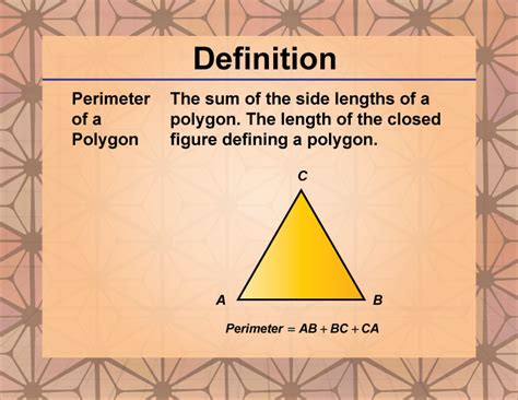definition polygon concepts perimeter of a polygon media4math