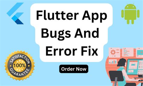 Fix Bugs And Errors In Your Flutter App By Madnitech1221 Fiverr